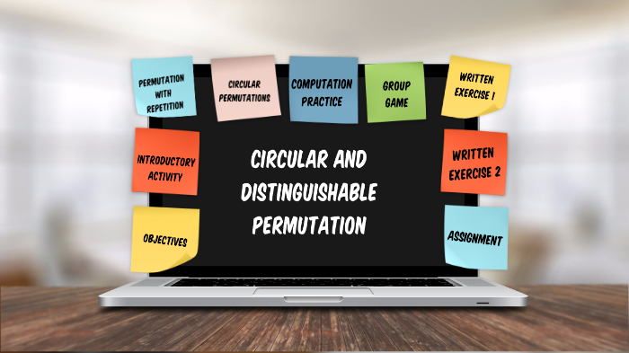 CIRCULAR AND DISTINGUISHABLE PERMUTATION by Louwenna Manalo on Prezi
