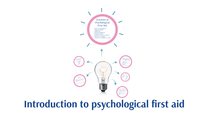 Introduction to psychological first aid by on Prezi
