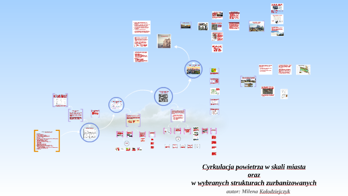 Cyrkulacja powietrza w skali miasta oraz w wybranych struktu by Adrian ...