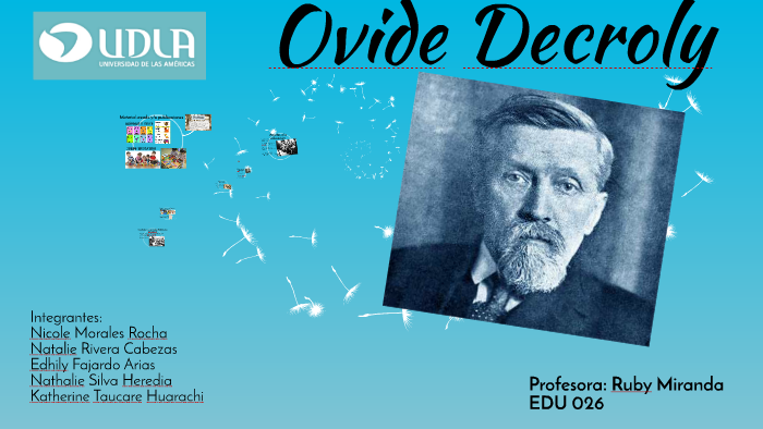 Ovide Decroly by katy taucare