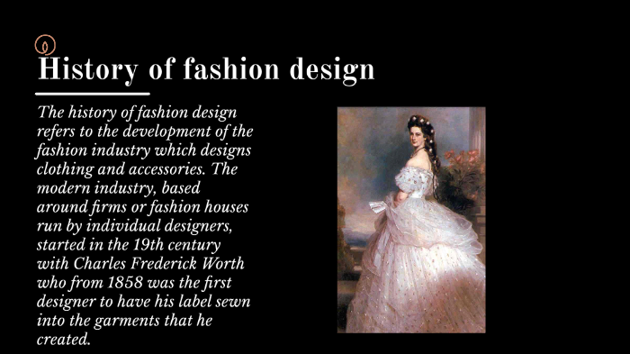 History of fashion design by Bazarym Samen on Prezi