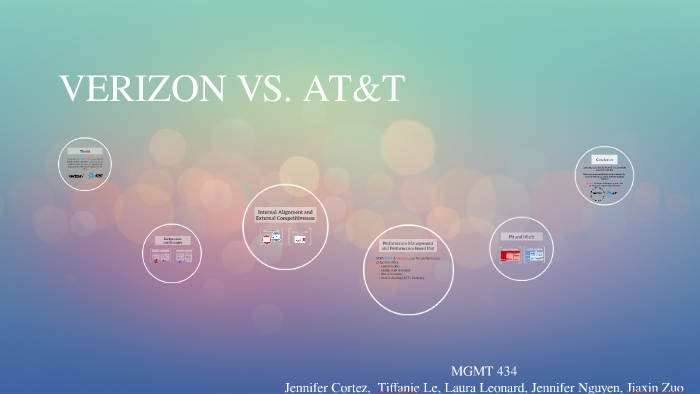 Verizon VS AT&T by on Prezi