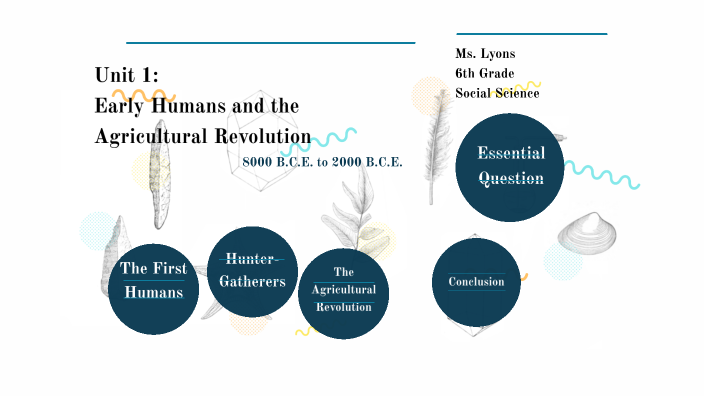 Unit 1: Early Man by Megan Lyons on Prezi