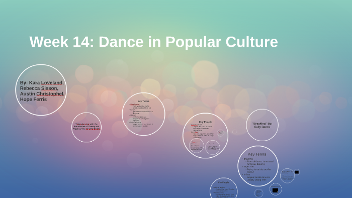 Week 14: Dance in Popular Culture by Hope Ferris on Prezi