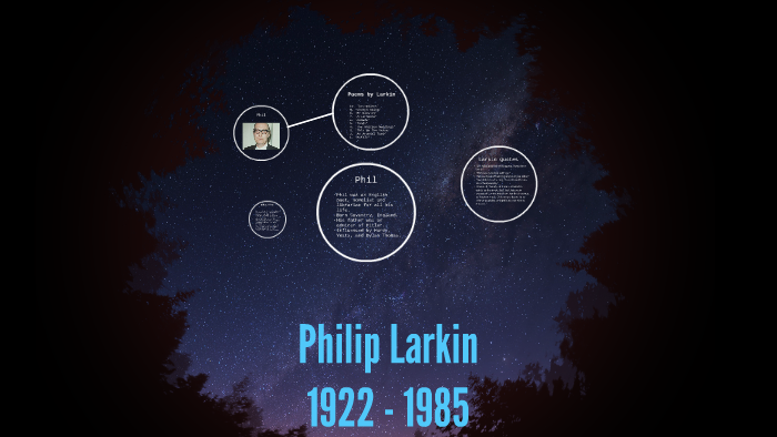 Philip Larkin by Callum Royle on Prezi