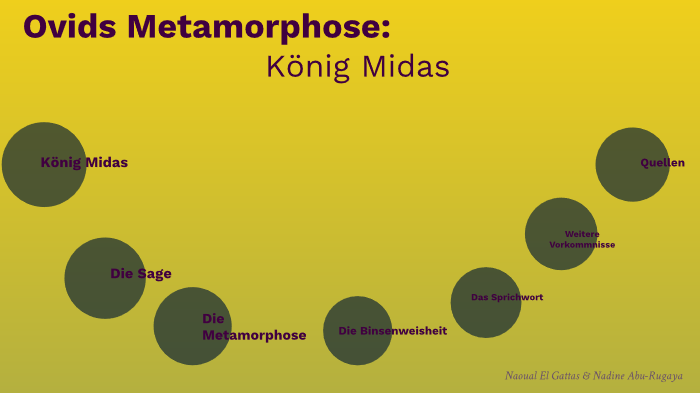 Ovids Metamorphose: König Midas by Nadine Abu-Rugaya on Prezi