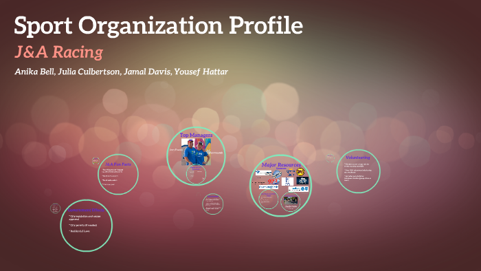 Sport Organization Profile by Julia Culbertson on Prezi
