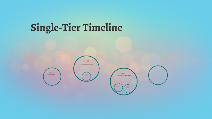 Single-Tier Timeline by Erkahtah Meskel