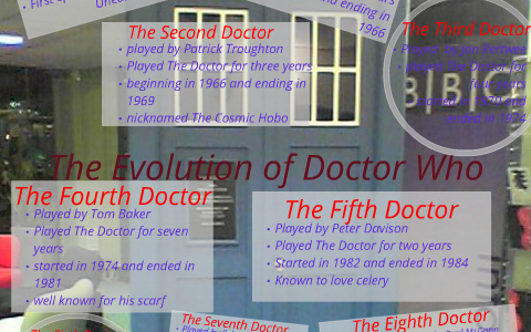 The Evolution of Doctor Who by Kira Talbott on Prezi