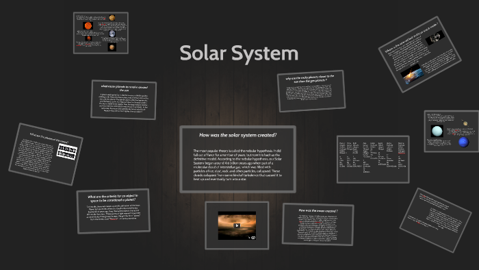 Solar System by Austin Simpkins on Prezi