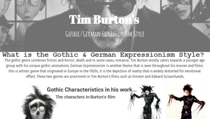 Tim Burton Infographic | Alisha Khan by Alisha Khan on Prezi Design