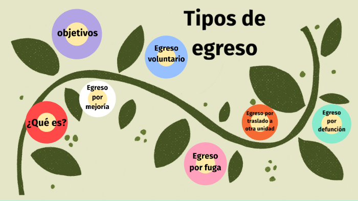 Tipos de egreso by Alexa Guadalupe Medina on Prezi