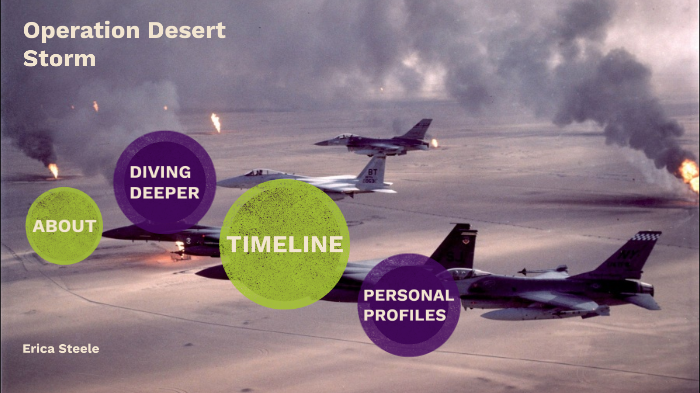 Project Desert Storm by Erica Steele on Prezi