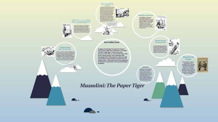 Mussolini: The Paper Tiger by Kate Gibbons on Prezi