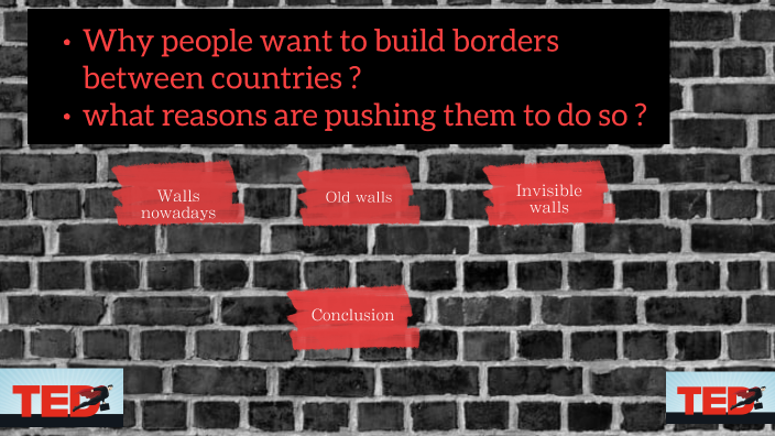 WHY DO PEOPLE BUILD WALLS and how does it affect by Youssef Bensalah on ...