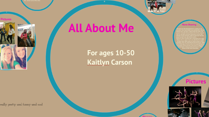 All About Me by Kaitlyn Carson on Prezi