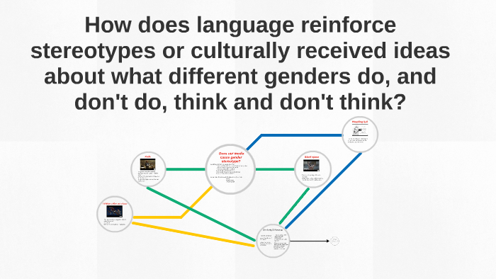 How does language reinforce stereotypes or culturally receiv by Kj Lee ...