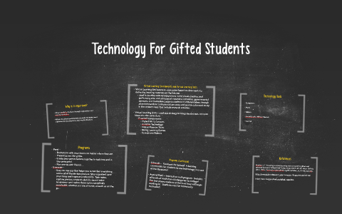 Technology For Gifted Students by Shannon Rice on Prezi