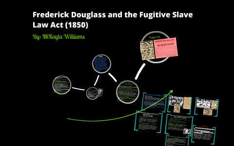 Frederick Douglas and the Fugitive Slave Law(1850) by MiKayla Williams ...