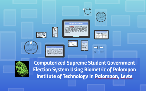 Computerized Supreme Student Government Election System Usin by debrah ...