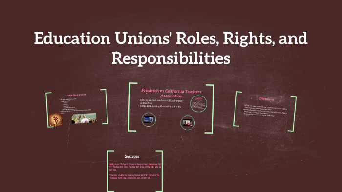 Education Unions' Roles, Rights, and Responsibilities by Anne King on Prezi
