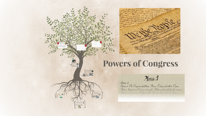 Powers of Congress by Christian Hardy on Prezi
