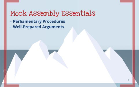 Mock Assembly Essentails by Sydney Valerio on Prezi
