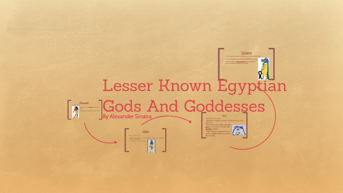 Lesser Known Egyptian Gods And Goddesses by a_Lex Sinatra on Prezi