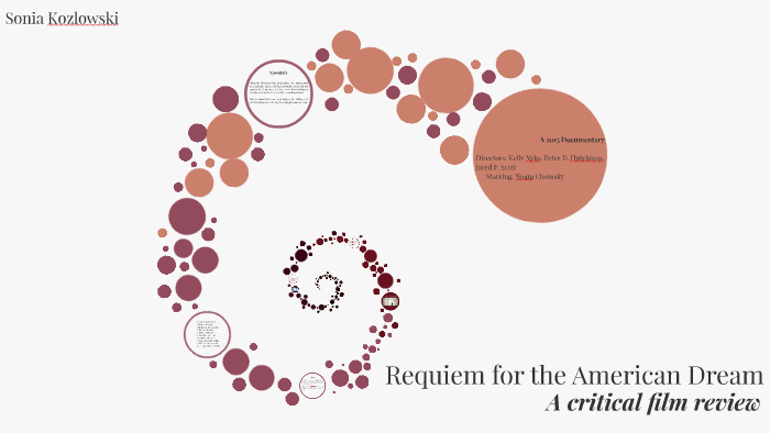 Requiem for the American Dream by Sonia Kozlowski on Prezi