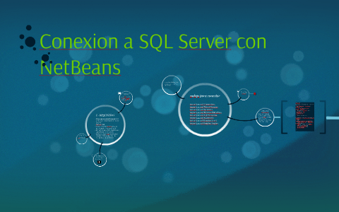Conexion a SQL Server con NetBeans by Martin Donaire on Prezi