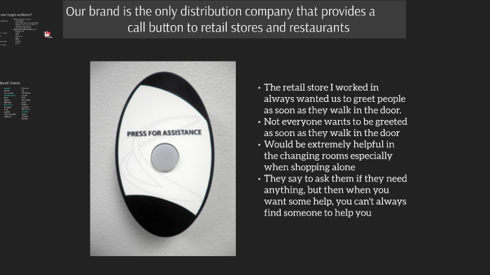 a call button in retail stores/ res by Stephanie Ben on Prezi