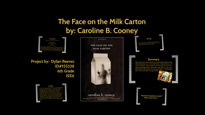 The Face on the Milk Carton by Dylan Reeves on Prezi