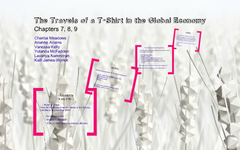 Travels of a T-Shirt in the global economy by Kalli James-Wyrick on Prezi