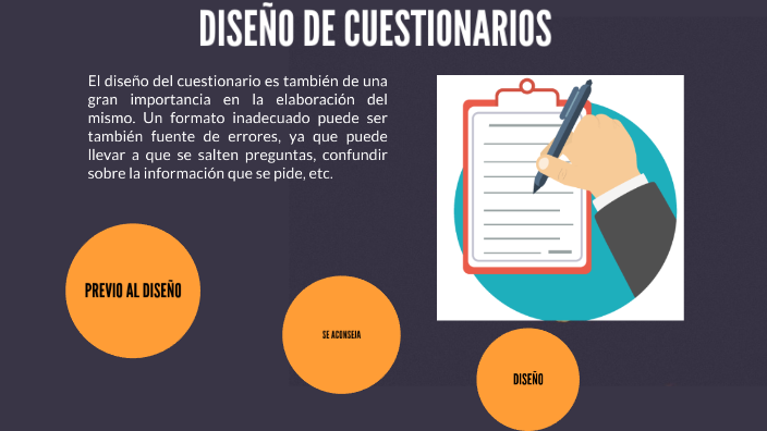 DISEÑO DE CUESTIONARIOS by VANESSA RAMOS on Prezi