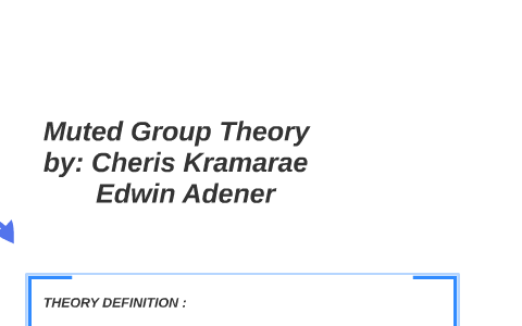 Muted Group Theory by joshua waban on Prezi