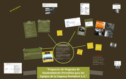 “Propuesta de Programa de Mantenimiento Preventivo para los by Erson ...