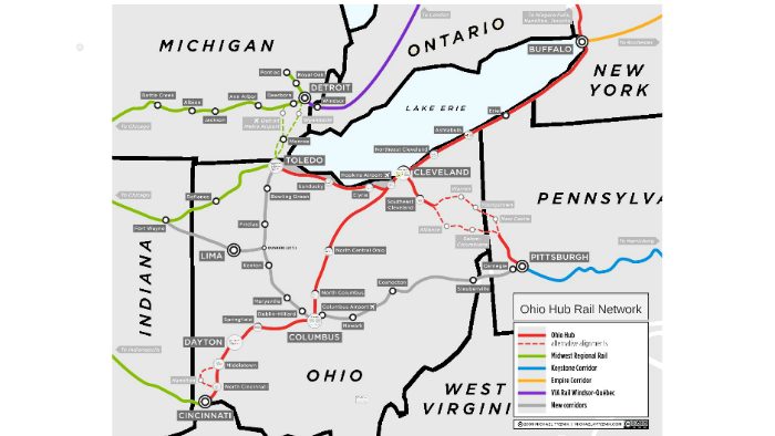Ohio Hub Rail Network by Allie Galuska on Prezi