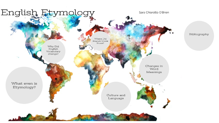 Etymology of English by Sara C O on Prezi