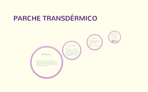 PARCHE TRANSDÉRMICO by