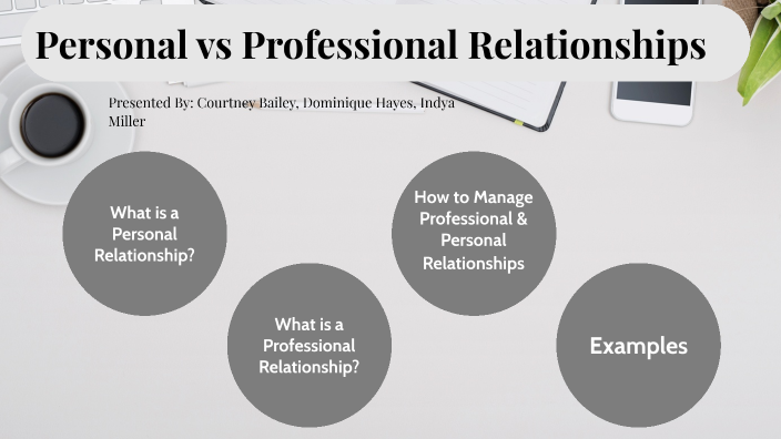 Personal vs Professional Relationships by Dominique Hayes on Prezi