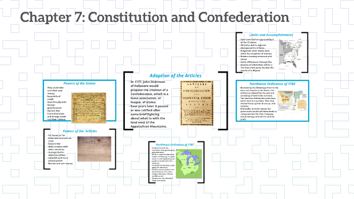 Chapter 7: Constitution and Confederation by Seth Tripp on Prezi