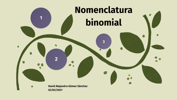 Nomenclatura binomial by Alejandro Gómez on Prezi