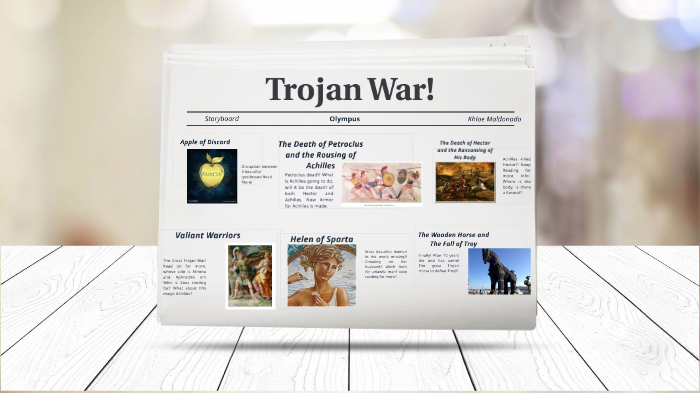 Trojan war Storyboard by Khloe Maldonado on Prezi