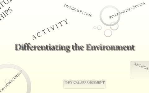 Differentiating the Environment by Lindsay Ardoin on Prezi