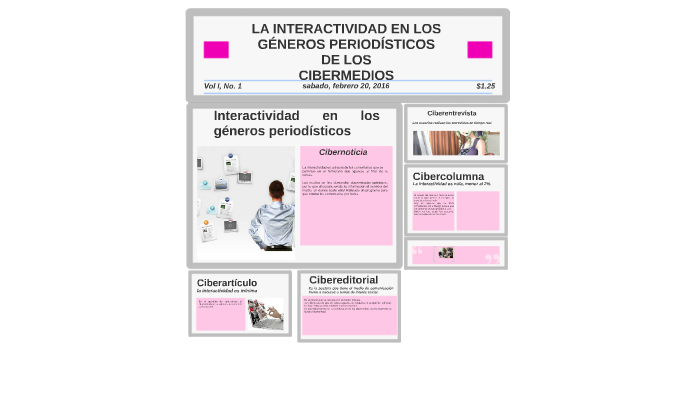 LA INTERACTIVIDAD EN LOS GÉNEROS PERIODÍSTICOS DE LOS by SkArleth Love ...