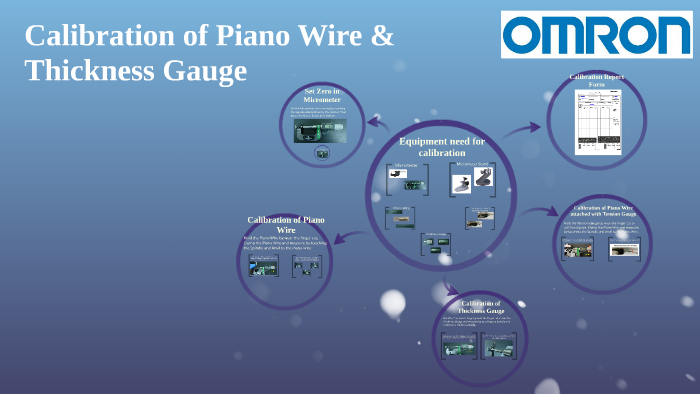 Calibration of Piano Wire & Thickness Gauge by sarah azhar on Prezi