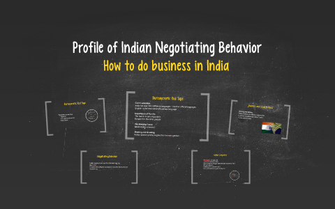Profile of Indian negotiating behavior by Mette Gehlert on Prezi