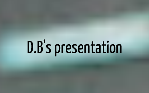 presentation by danbi choi on Prezi