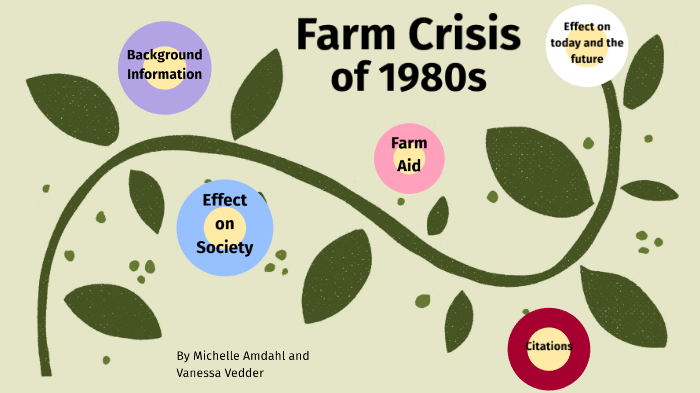 Farm Crisis of the 1980s by Vanessa Veddder on Prezi