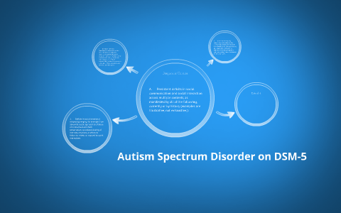 Autism Spectrum Disorder on DSM-5 by Jose Noel Cruz on Prezi